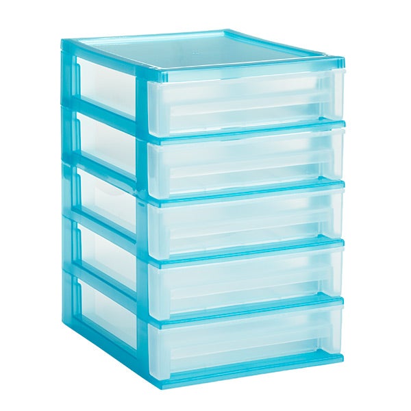 5-Drawer Desktop Organizer | The Container Store