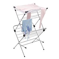 Polder 2-Tier Mesh-Top Clothes Drying Rack | The Container Store