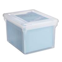 Clear Stackable File Tote Boxes | The Container Store