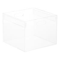 Stacking Acrylic Hanging File Box | The Container Store