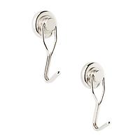 Stainless Steel Magnetic Swivel Hooks | The Container Store