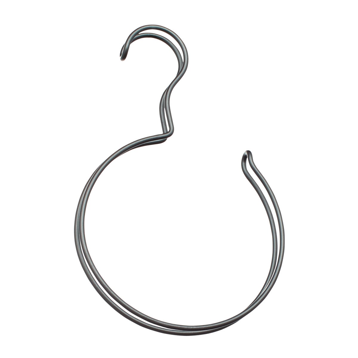 iDesign Classico Graphite Accessory Hook | The Container Store