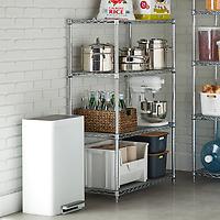 Metro Commercial Industrial 4-Shelf Solution | The Container Store