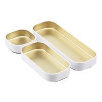 Shallow Metal Drawer Organizers | The Container Store