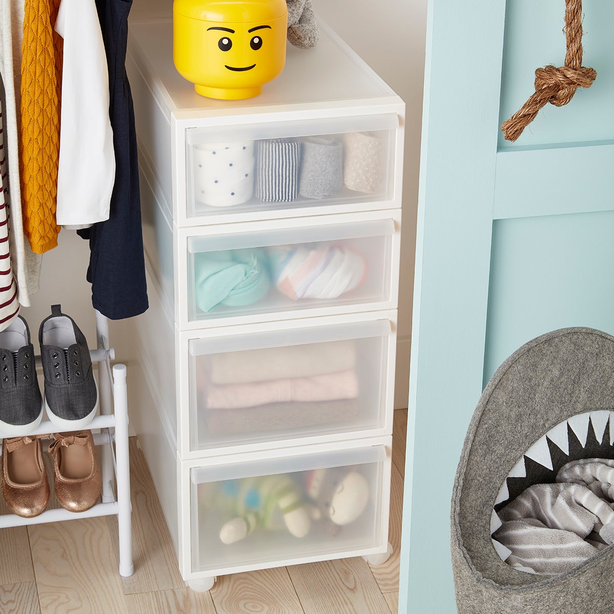 Like-it Clear Stackable Drawers | The Container Store