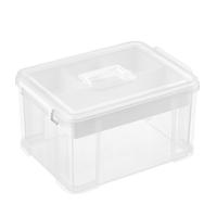 Large White Craft Organizer Tote | The Container Store