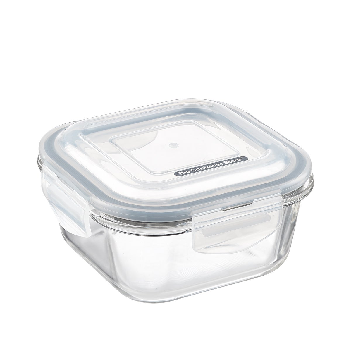 17 oz. Square Borosilicate Food Storage 5 1 4 Sq. x 2 7 8 H The Container Store