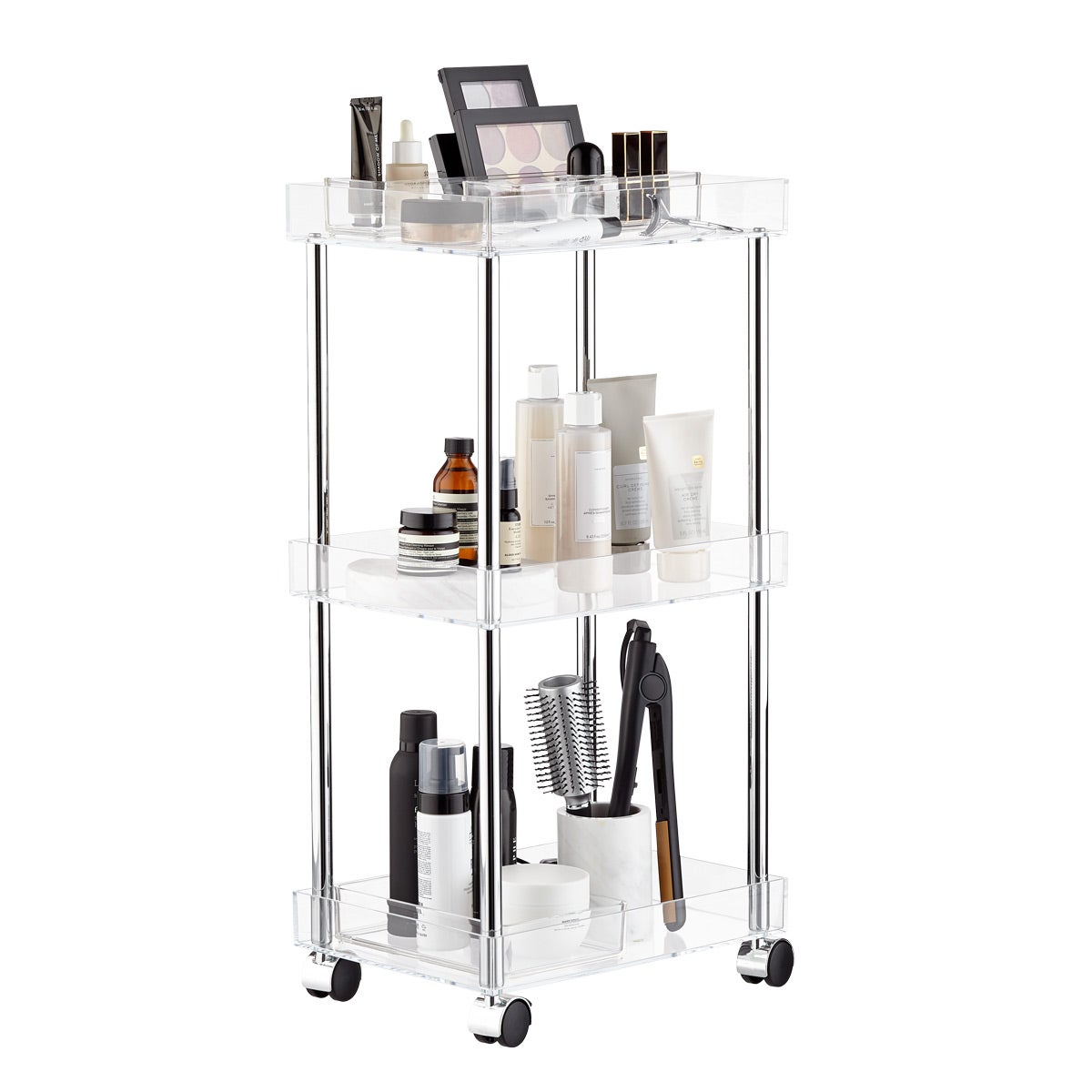 Clear Acrylic Carts