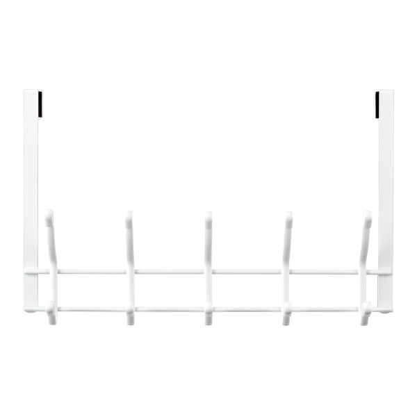 Over the Door 5-Hook Rack | The Container Store