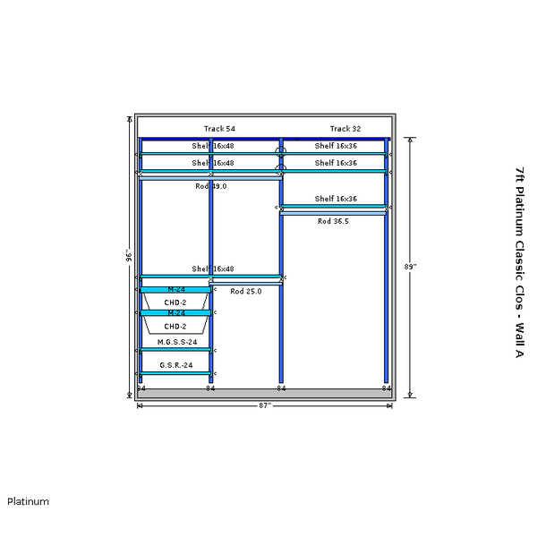 Reach In Closet Dimensions