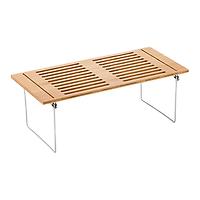 Bamboo Stackable Shelf | The Container Store