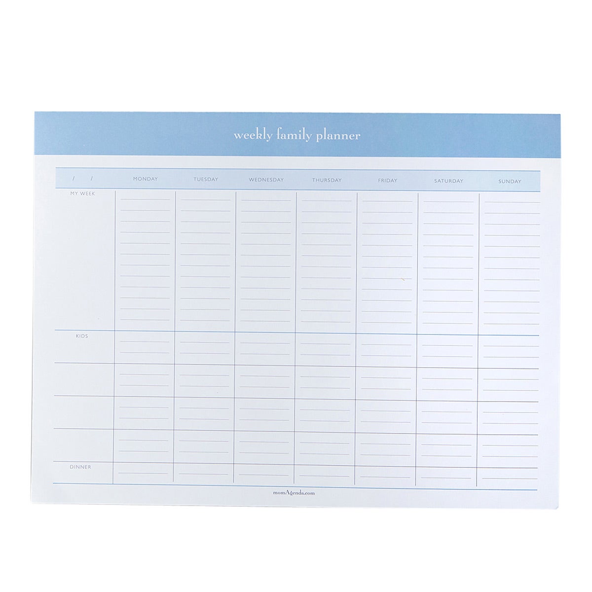 Printable Weekly Family Calendar