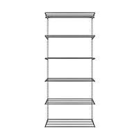 Elfa Classic 3' Basic Shelving Units for Anywhere | The Container Store