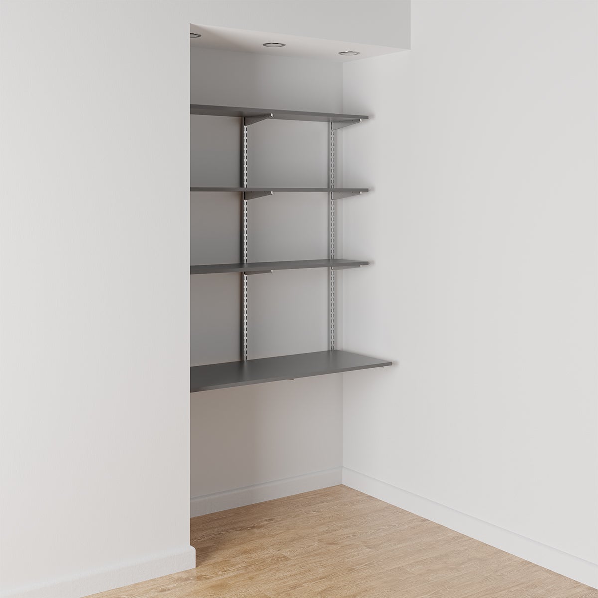 Elfa Wall Mounted Desk The Container Store
