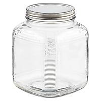 Anchor Hocking Glass Cracker Jars with Aluminum Lids Case of 4 | The ...