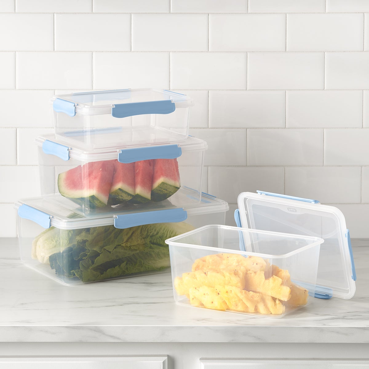 Stackable Glass Storage Containers