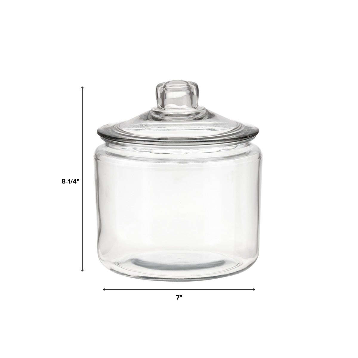 Glass Canisters With Lids