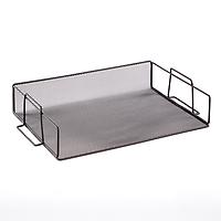 Graphite Mesh Letter Tray | The Container Store