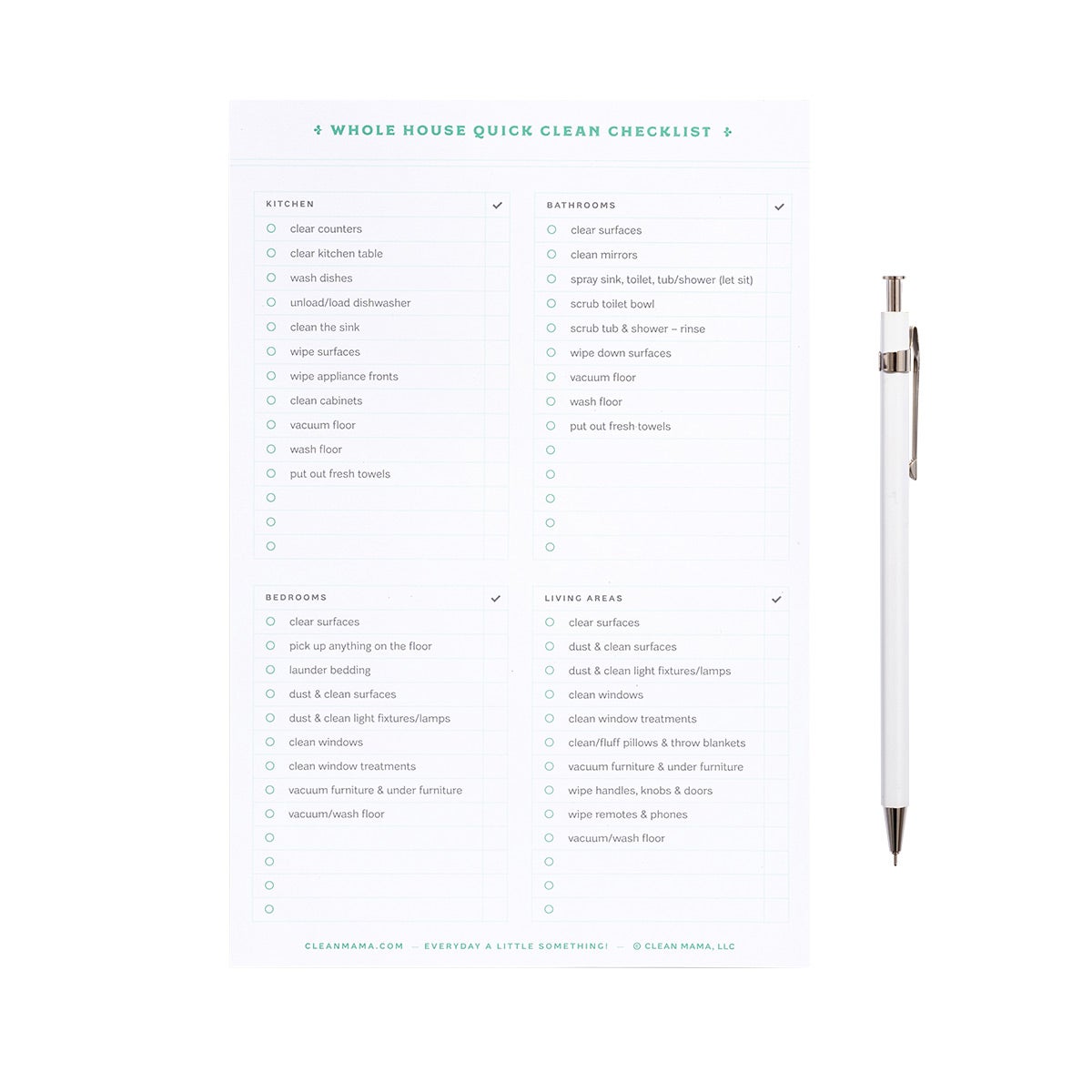 Light Housekeeping Checklist | Shelly Lighting