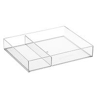 Everything Organizer 2-Section Accessory Tray | The Container Store
