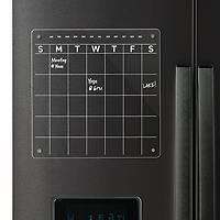 The Container Store Luxe Acrylic Magnetic Monthly Calendar | The ...