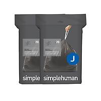 simplehuman Odorsorb Trash Bags Pkg/60 | The Container Store