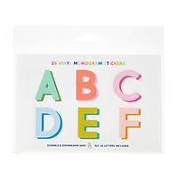 Joy Creative Shop Alphabet Vinyl Stickers Set of 26 | The Container Store