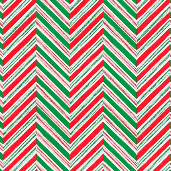 Pink And Green Chevron Pattern