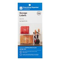 Everything Organizer Garage Labels | The Container Store