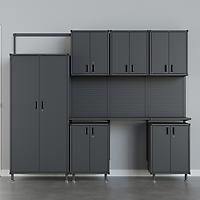 Garage Plus 9' Garage Solution with Cabinets | The Container Store