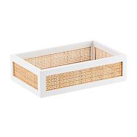 The Container Store Artisan Rattan Cane Letter Tray | The Container Store