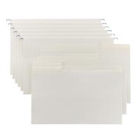 White Legal-Size Interior and Hanging File Folders Set of 12 | The ...