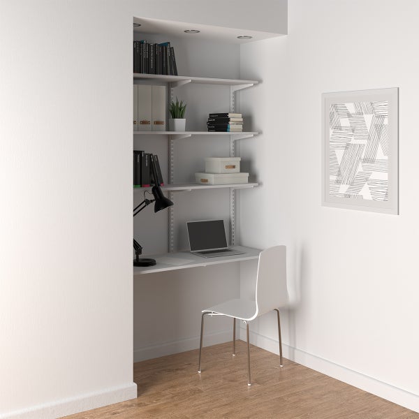 wall mounted computer desk