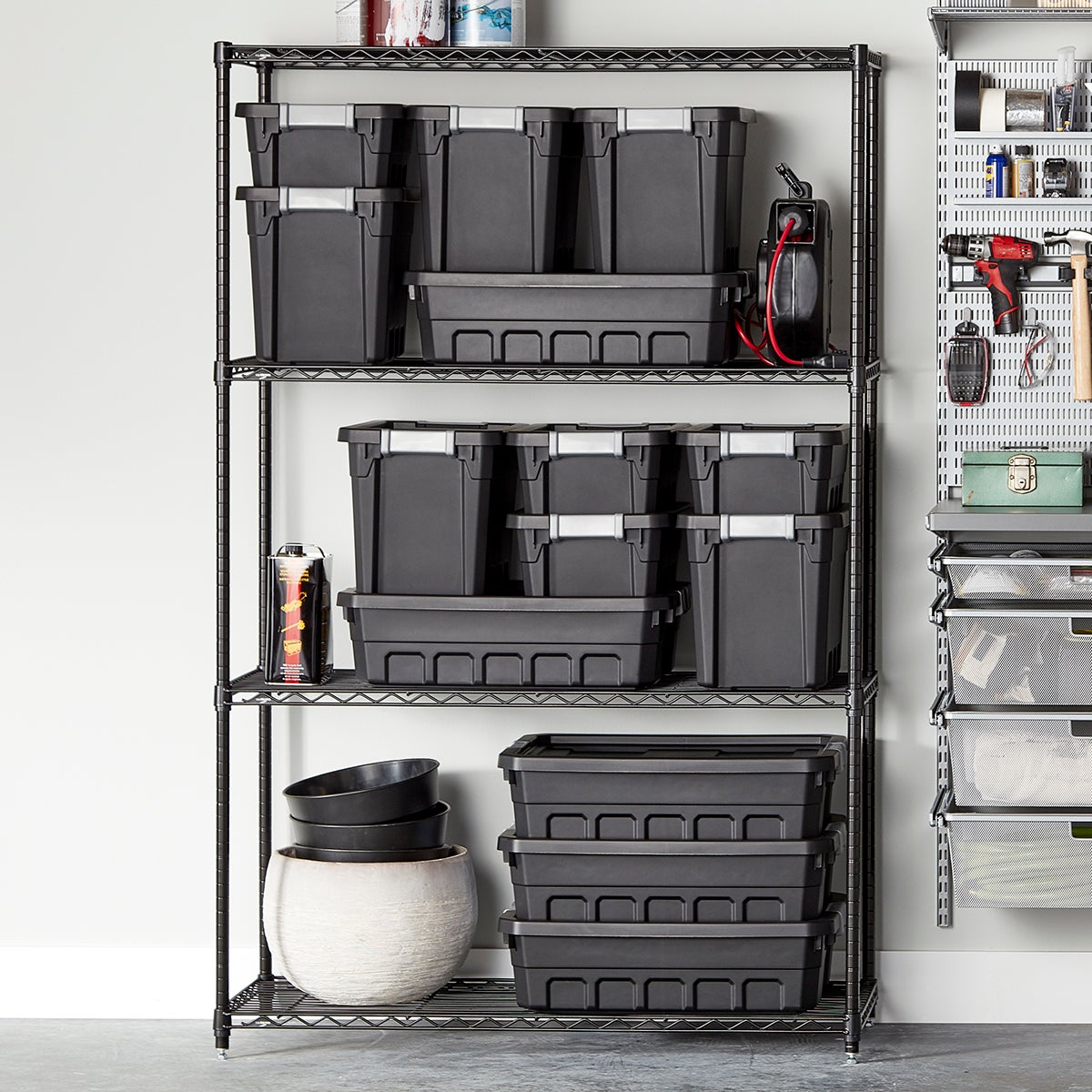 InterMetro 4 Shelf Starter Unit The Container Store
