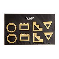 Poketo Geometric Page Markers | The Container Store