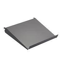 Decor Plus by Elfa Matte Grey Angled Shelf | The Container Store