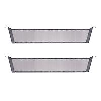 Decor Plus by Elfa Matte Grey Mesh Drawer Divider | The Container Store