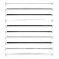 Decor Plus by Elfa Matte White 16" Pant Rack Rods | The Container Store