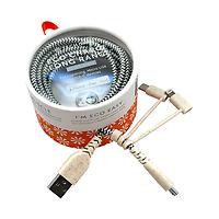 Tech Candy Eco 6' 3-in-1 Charge USB Cable | The Container Store