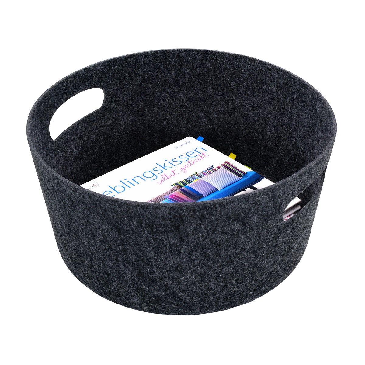 Welaxy Felt Storage Basket The Container Store