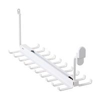 Decor Plus by Elfa 16" Matte White Gliding Tie and Belt Rack | The ...