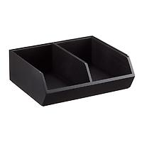 The Container Store Kyoto Divided Bamboo Stacking Bin | The Container Store