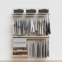 Decor Plus by Elfa 5' with Mesh Drawers | The Container Store