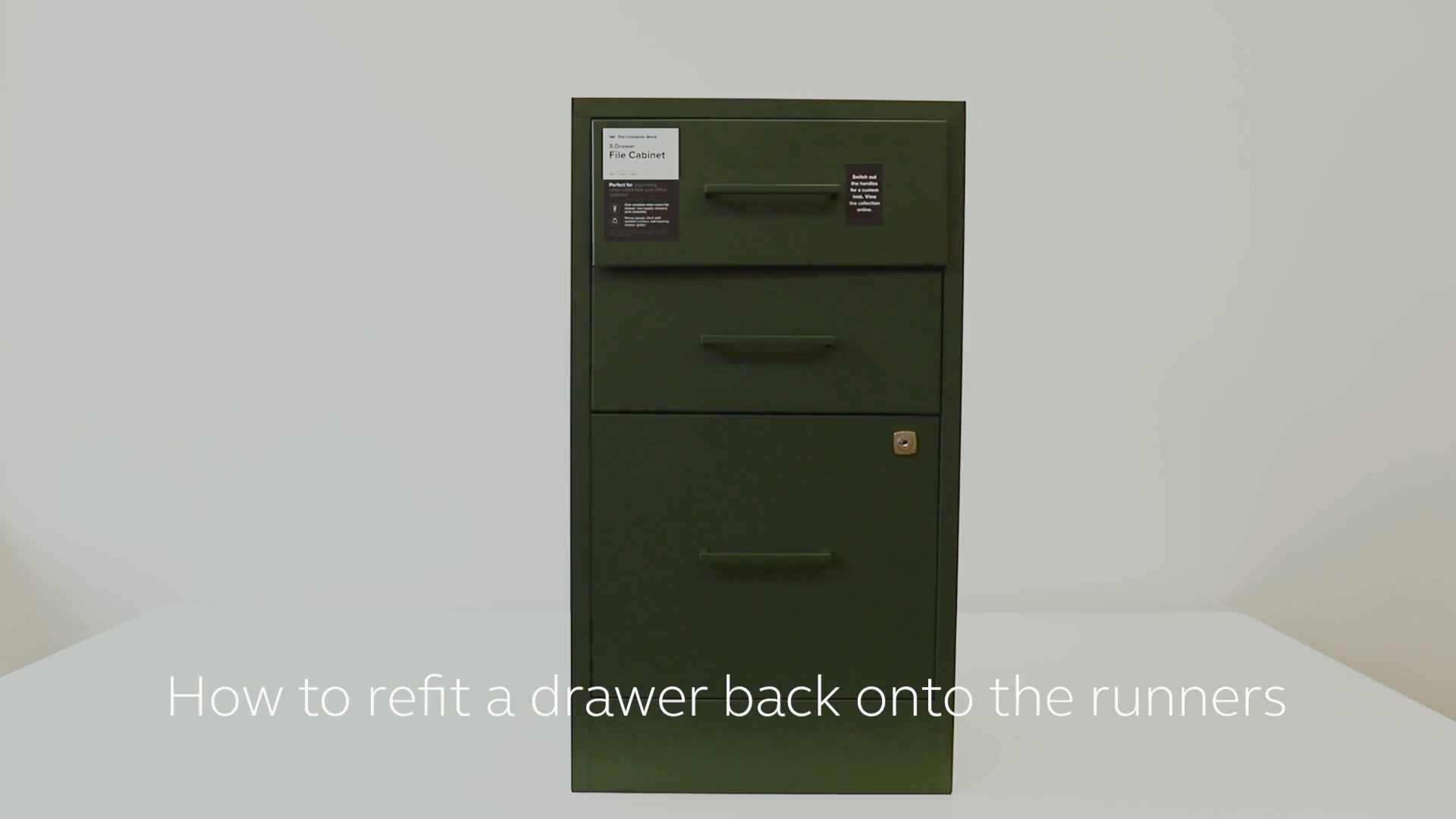 Container Store Filing Cabinet The Container Store > Graphite Bisley®